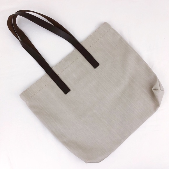Everlane | Bags | Everlane Limited Edition Canvas And Leather Tote ...
